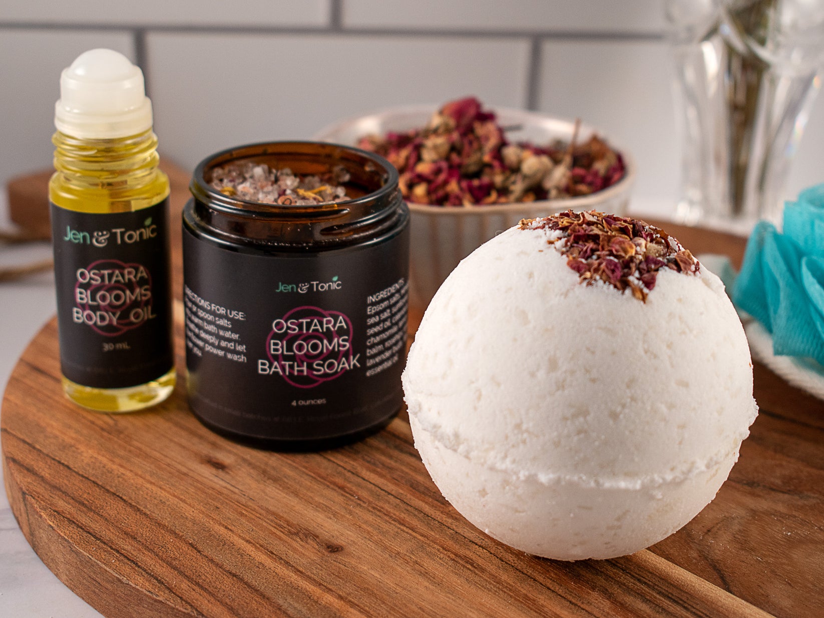 Ostara Natural Bath Bomb – Jen & Tonic